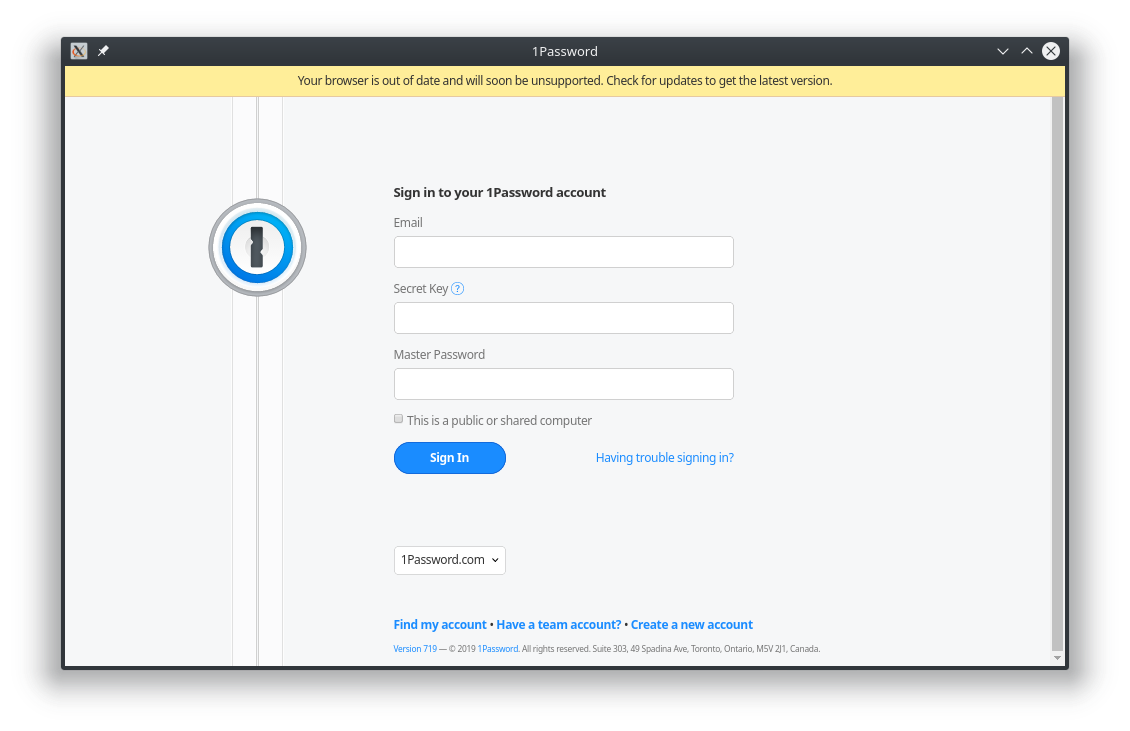 GitHub - rorycurtis/1password-linux: Access 1Password from Linux
