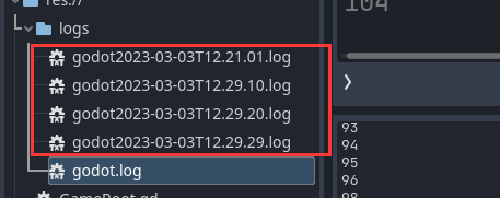 When multiple instances are run and multiple logs are enabled, the old logs will be cleared ...