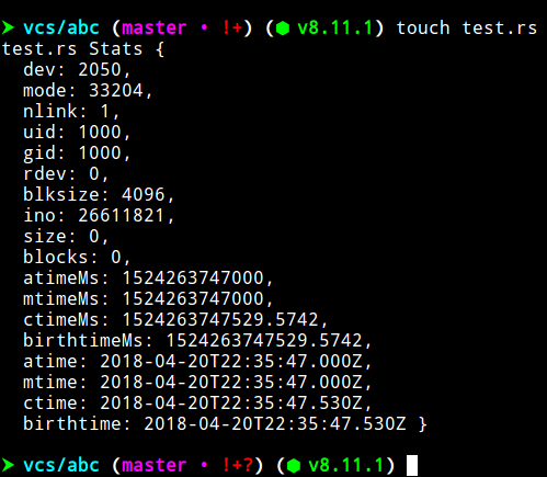 [stats] terminal logs stats when creating files · Issue #424 ...