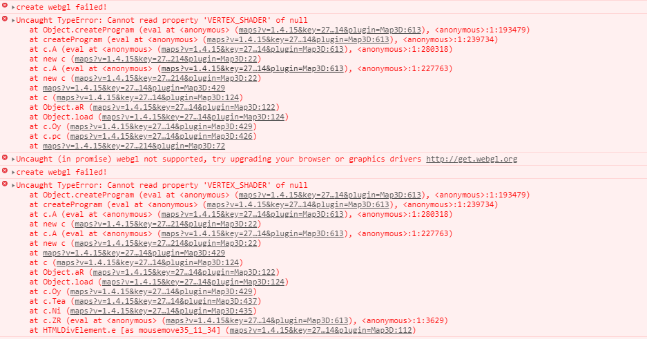Create Webgl Failed · Issue 475 · Antvisl7 · Github