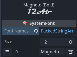 Display font previews in the inspector when loading system fonts · Issue #6882 · godotengine ...
