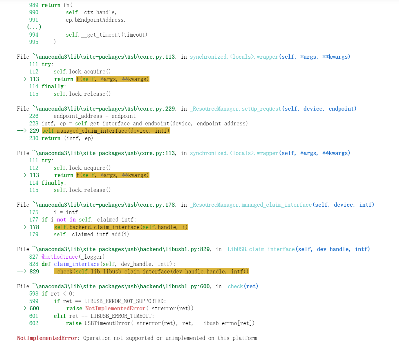 usb.util.find_descriptor return NoneType · pyusb pyusb · Discussion #428 · GitHub