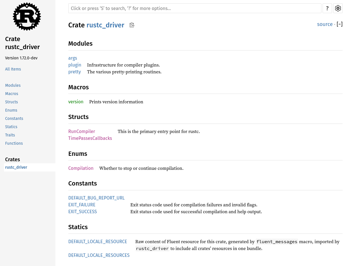 `x Doc Compiler Open` No Longer Opens Any Documentation · Issue 112440 · Rust Langrust · Github 3719