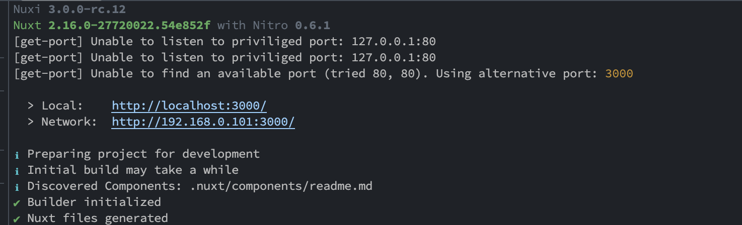 Cant set 80 port again · Issue #15399 · nuxt/nuxt · GitHub