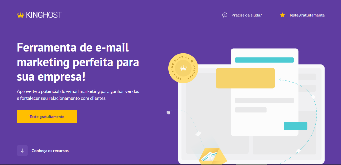 GitHub - vitorlinsbinski/kinghost-landing-page: KingHost Landing Page