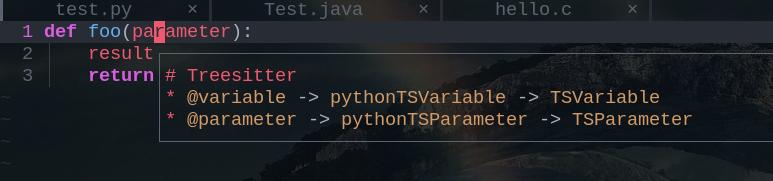 Add TSParameter highlight group to function parameters that appears inside the body of a ...