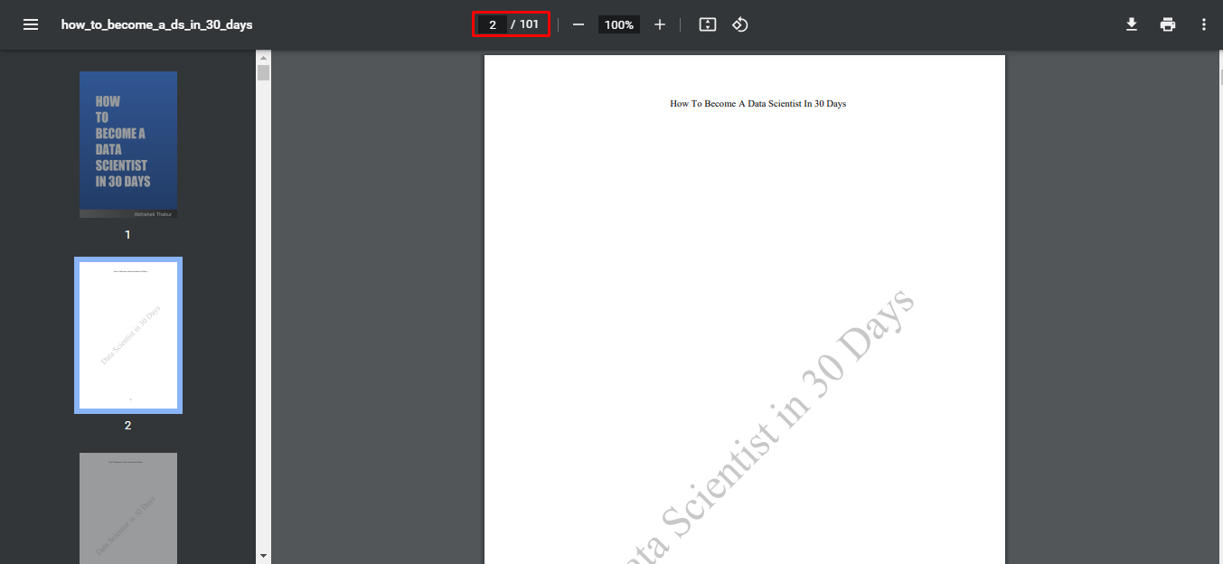 The Book is blank · Issue #4 · abhishekkrthakur/how-to-become-a-ds-in-30-days · GitHub