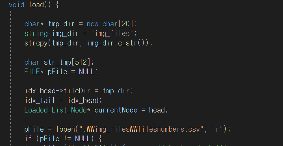 load 시 발생하는 오류 · Issue #30 · Lukious/2022_Kwangwoon_Univ_CE_DS_Project_1 · GitHub