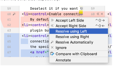 Resolve save conflict bar: add more informative tooltips and reposition buttons · Issue #183650 ...