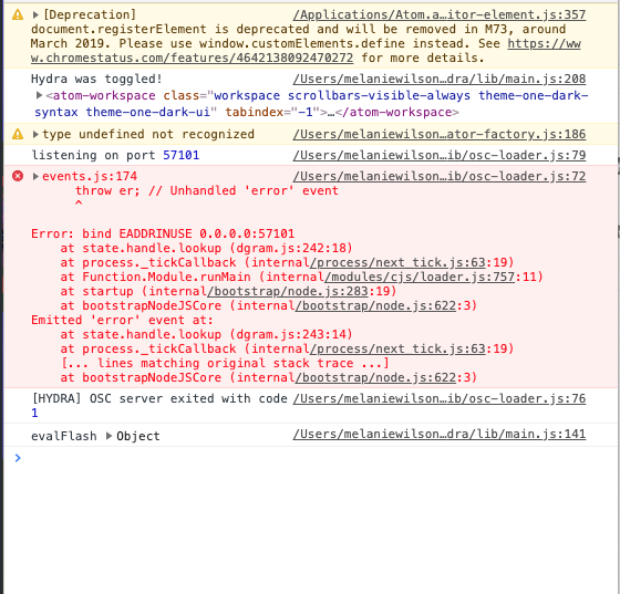 type undefined not recognized · Issue #101 · hydra-synth/hydra · GitHub