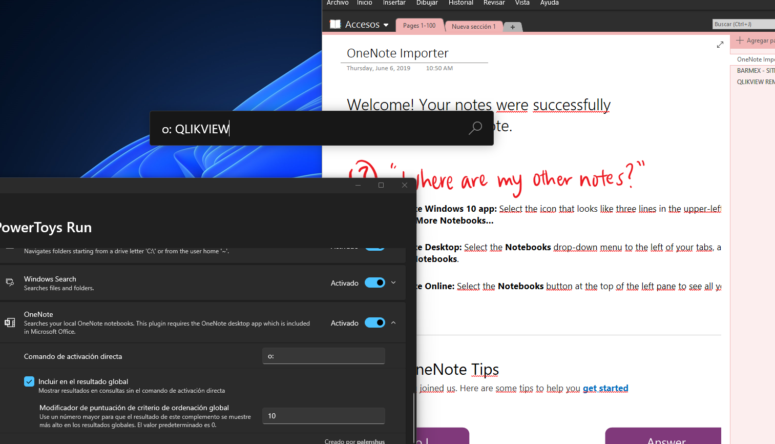 OneNote Plugin dont work · Issue #19393 · microsoft/PowerToys · GitHub