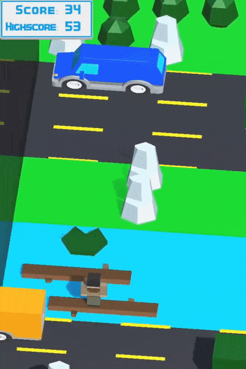 GitHub - pedroaurelio-n/Crossy-Problem: Crossy Road clone developed in ...