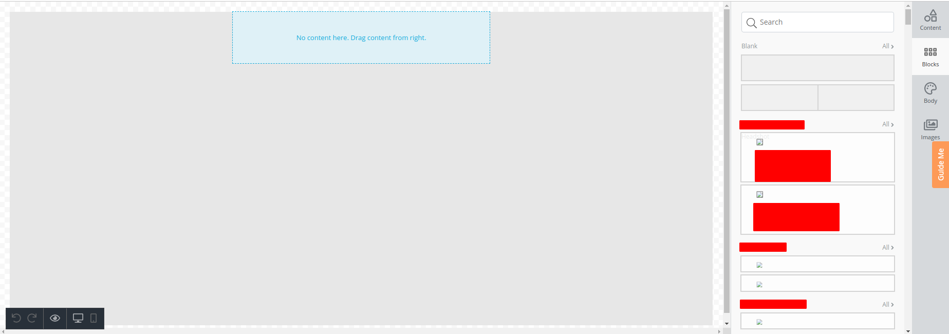 Search in User Saved Blocks Not working · Issue #165 · unlayer/react-email-editor · GitHub