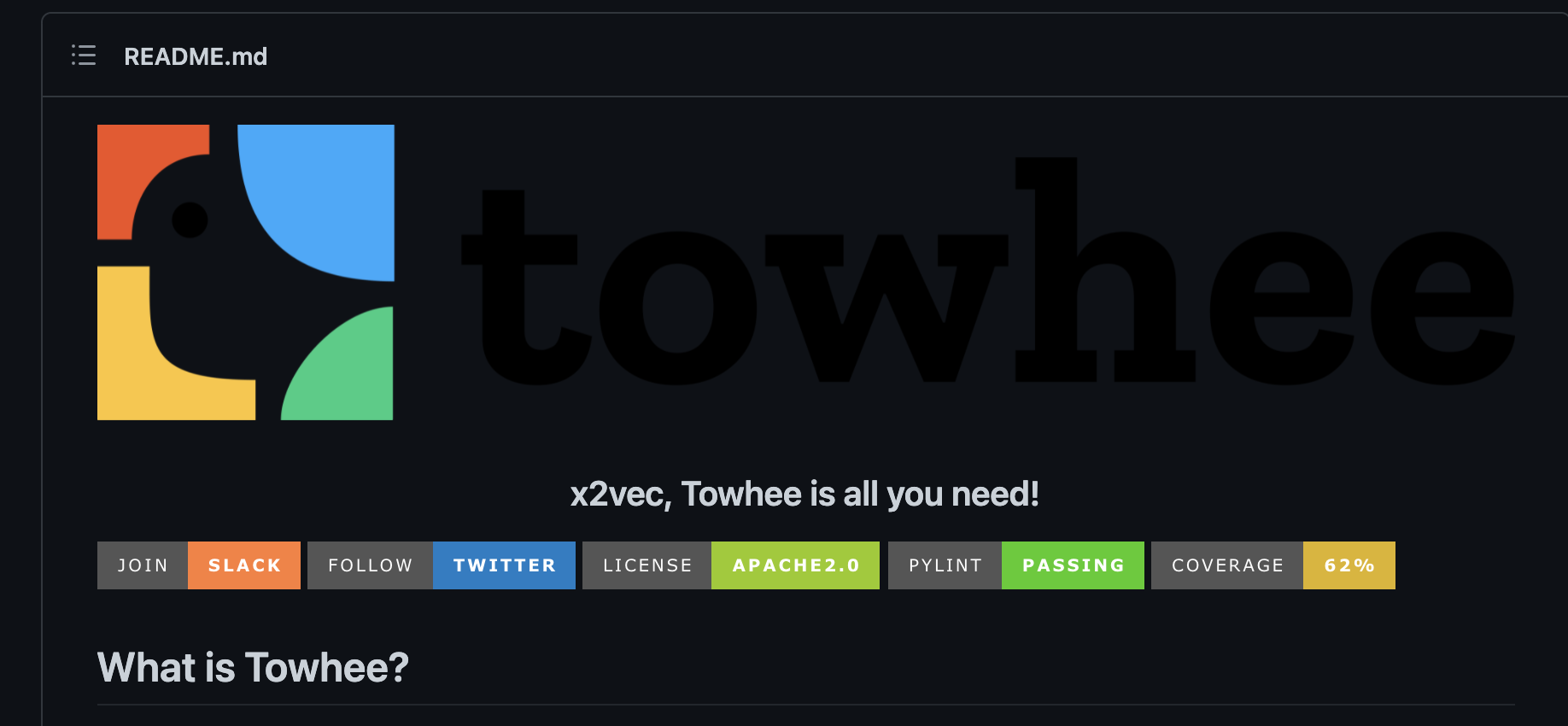 [Documentation]: Need a different README.md picture for the dark mode. · Issue #439 · towhee-io ...