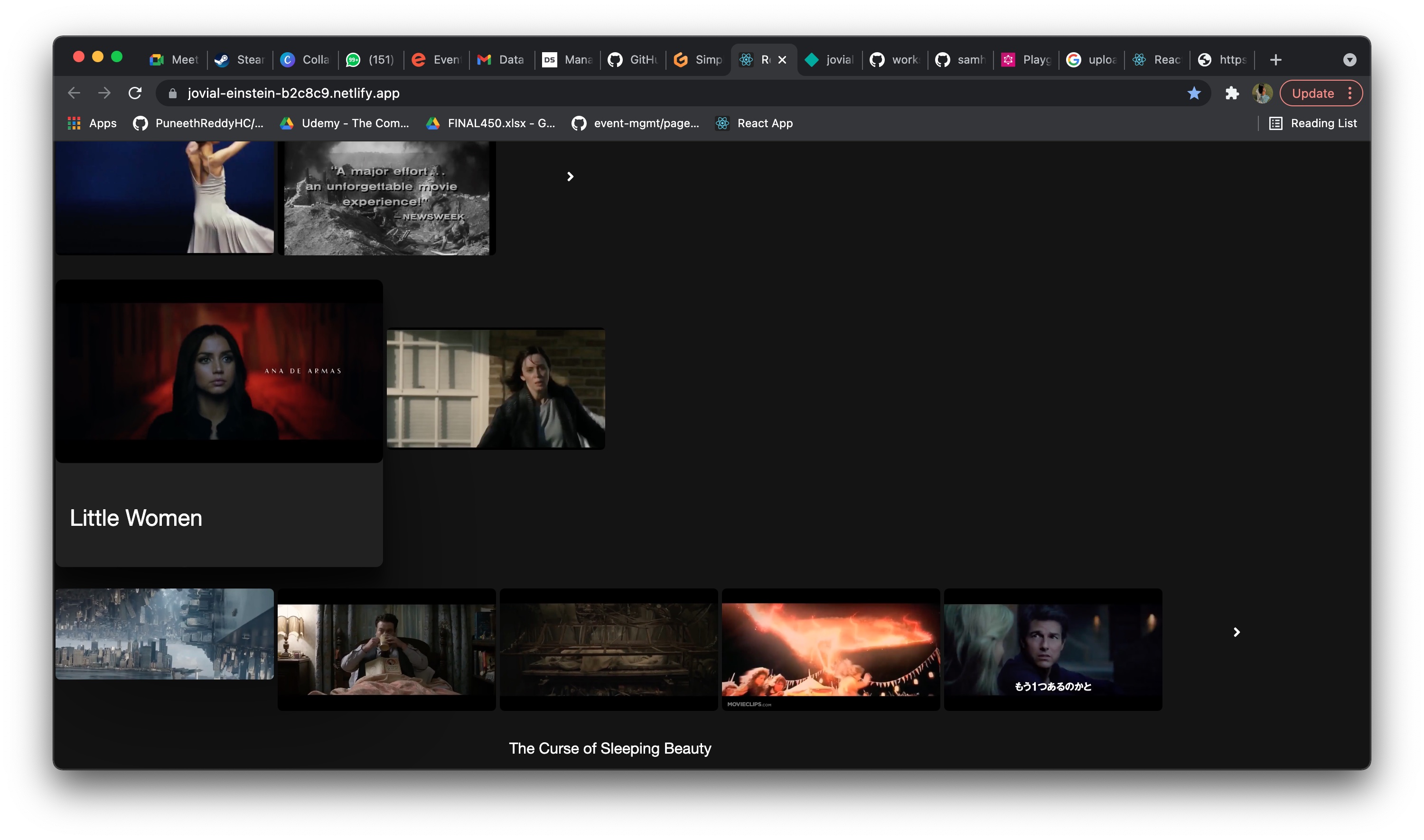 [HW] Netflix Demo - Samhita Mahadevan · Issue #223 · datastaxdevs/workshop-graphql-netflix · GitHub