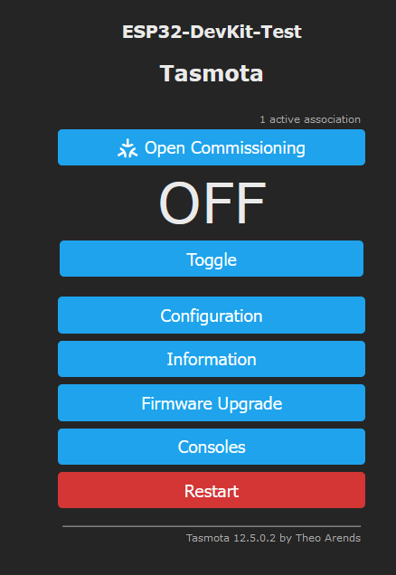 Unable to connect ESP32 Tasmota Matter device to (1) Alexa and (2) GoogleHome · arendst Tasmota ...