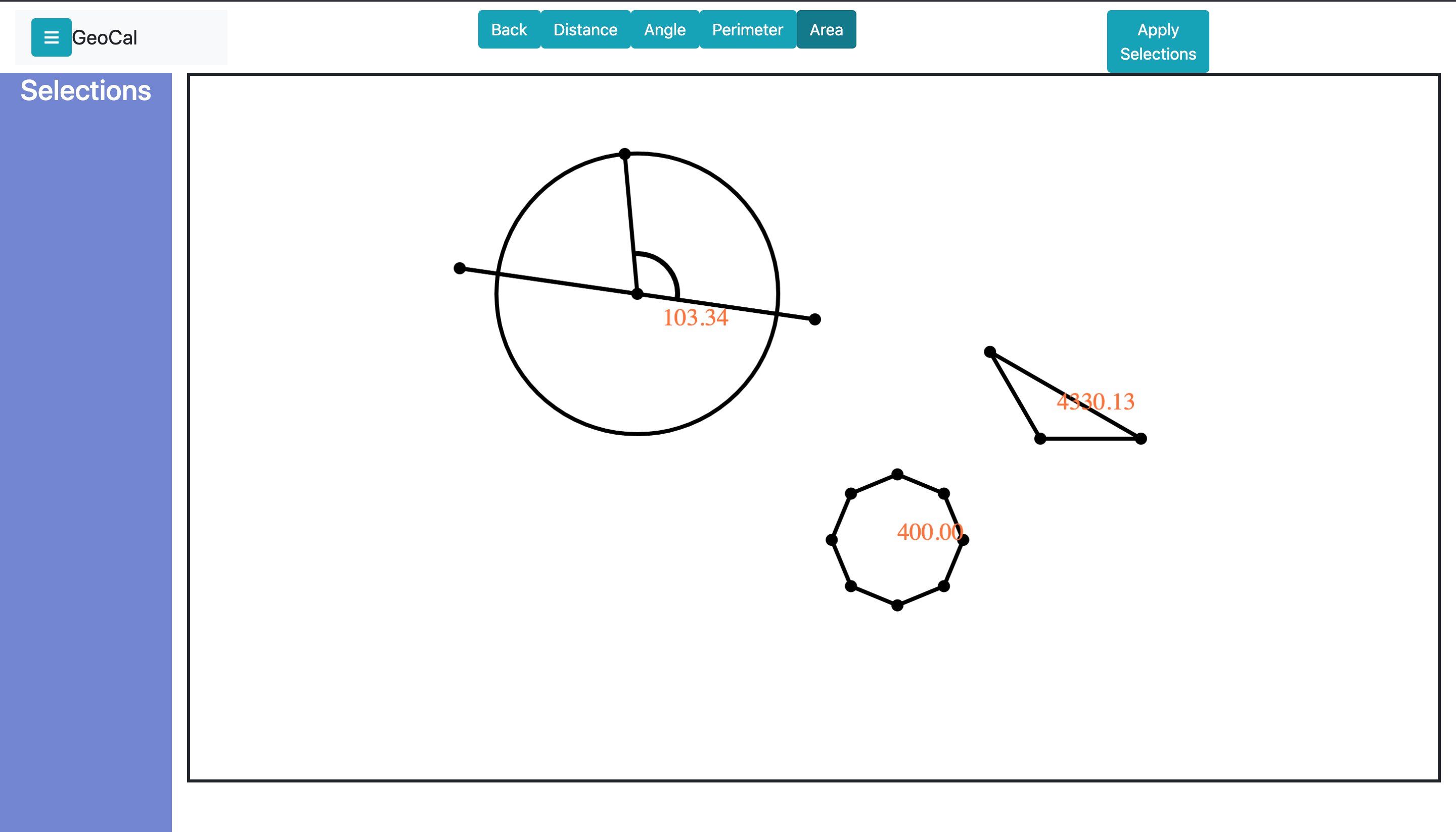 GitHub - Stevenzhang337/Geometry-Calculator-JS: A tool to create and ...