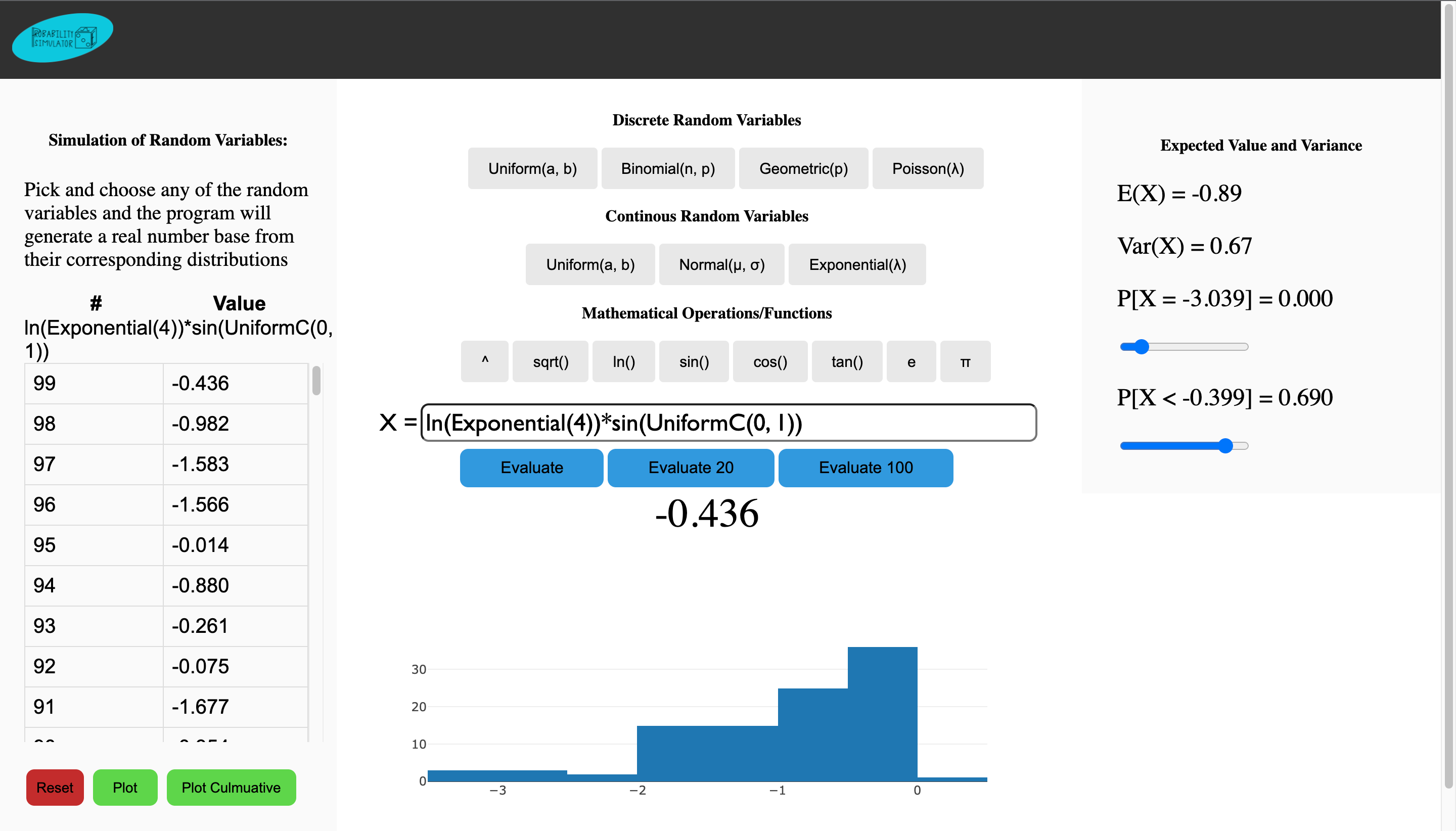 GitHub - Stevenzhang337/Probability-Simulator: Web application to ...