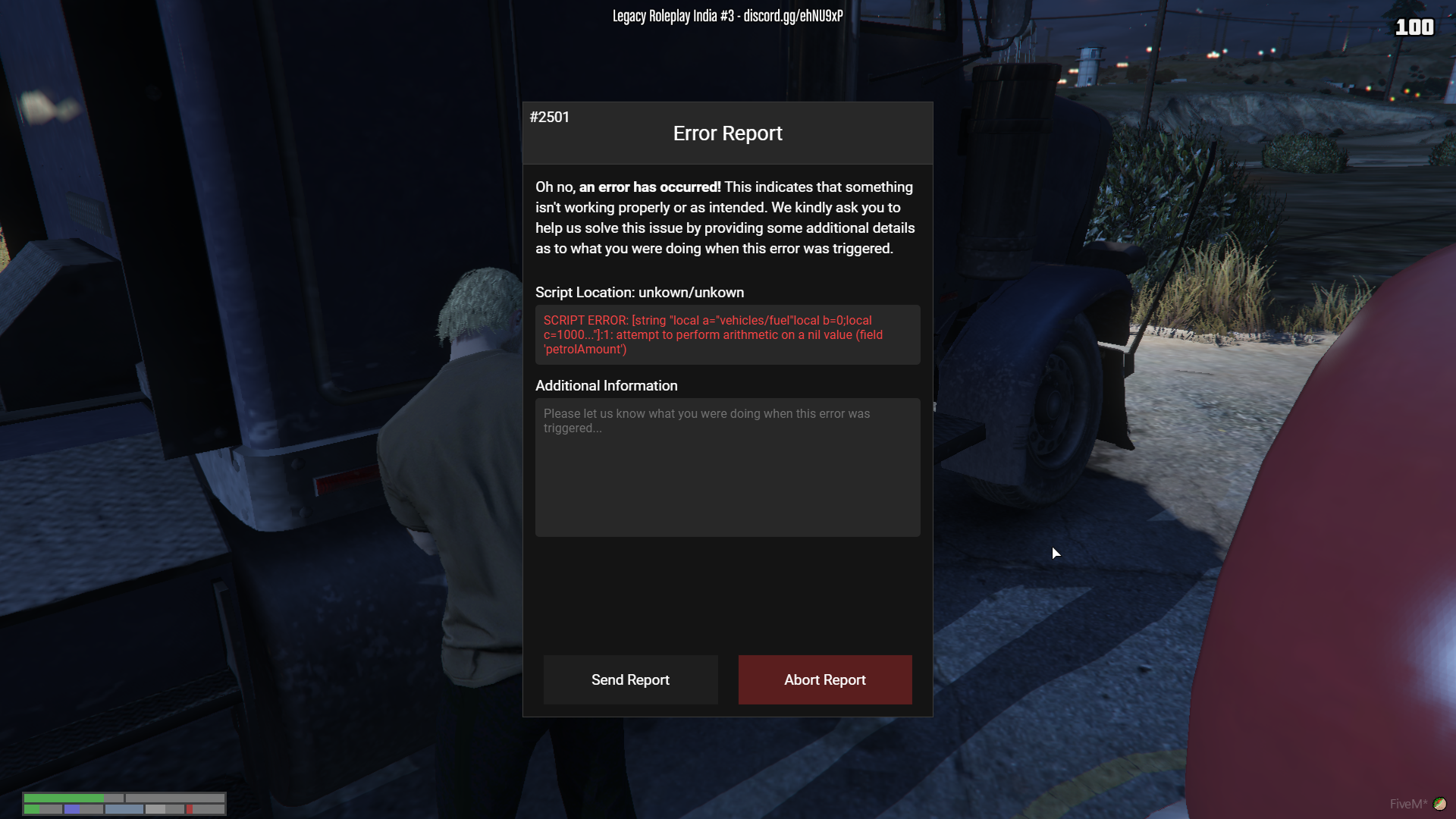 Jerrycan fueling error · Issue #1287 · InZidiuZ/op-framework-issue ...