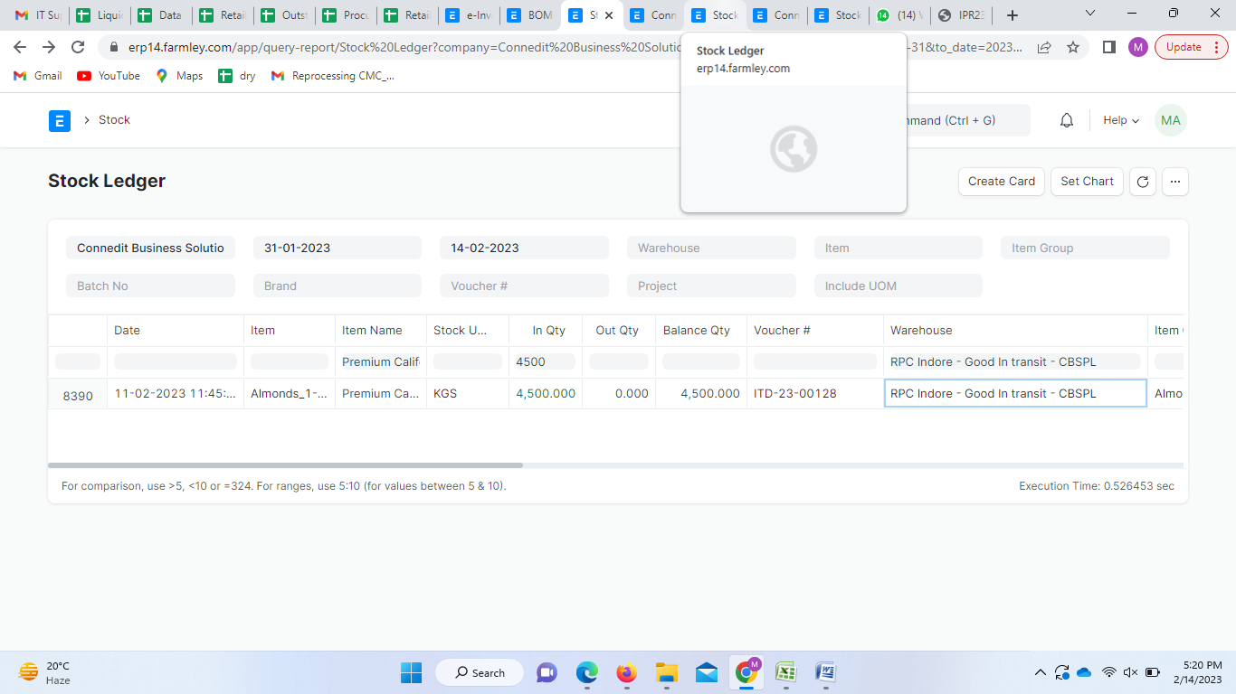 Internal Transfer Rejected qty not generating double stock ledger entry in Purchase Receipt ...