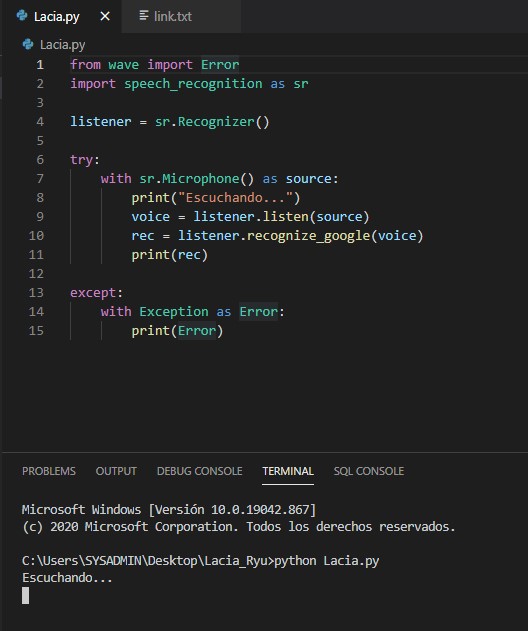 No escucha mi voz · Issue #558 · Uberi/speech_recognition · GitHub