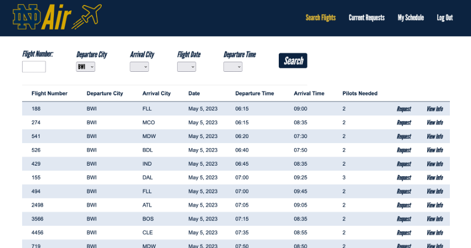 GitHub - cwurlnd/airline-employee-scheduling-system
