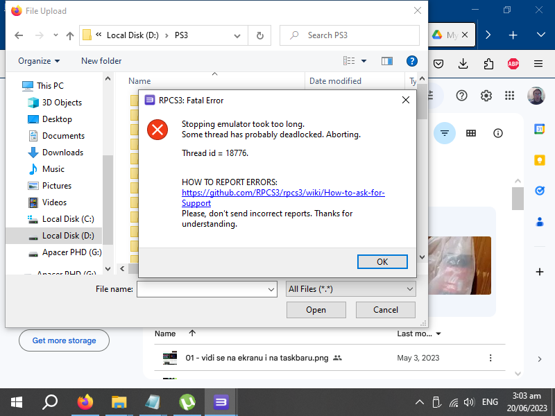 Sky Force Anniversary - Crash on closing game window · Issue #14056 · RPCS3/rpcs3 · GitHub