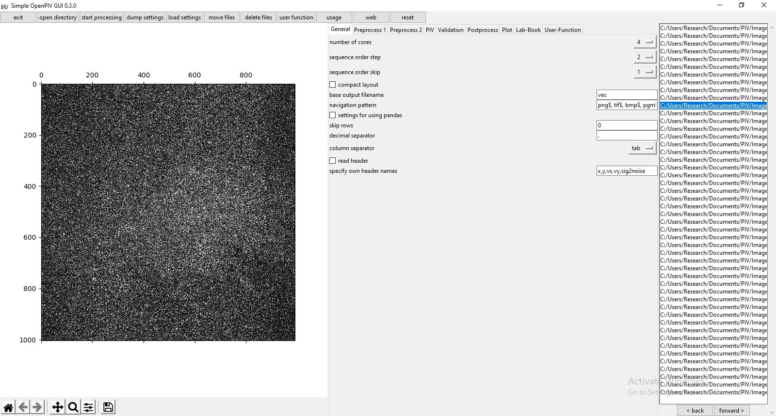Possible cluttering of preprocessing · Issue #14 · OpenPIV/openpiv_tk_gui · GitHub