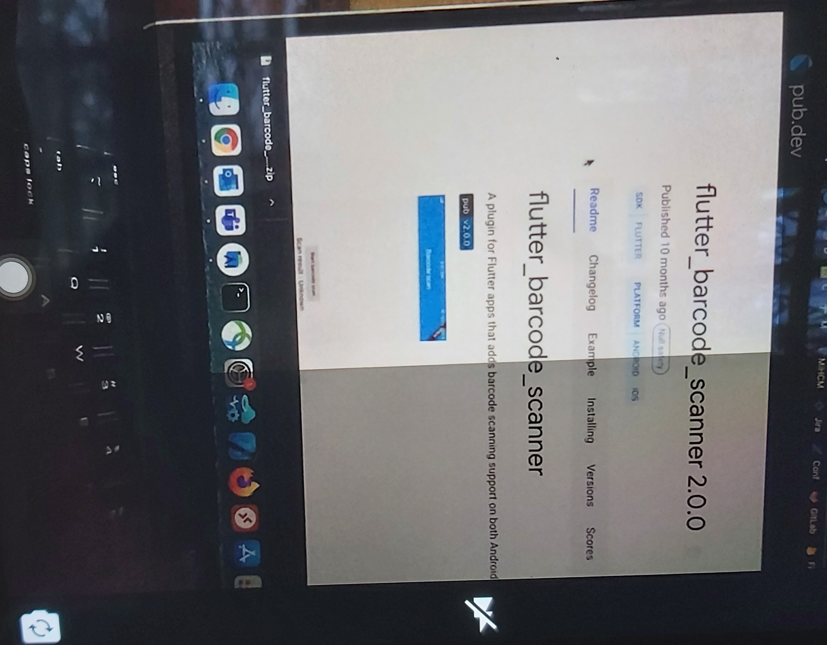iOS - Scanner Camera is Rotated if Opened When Device is Pointed Downwards - Landscape Oriented ...