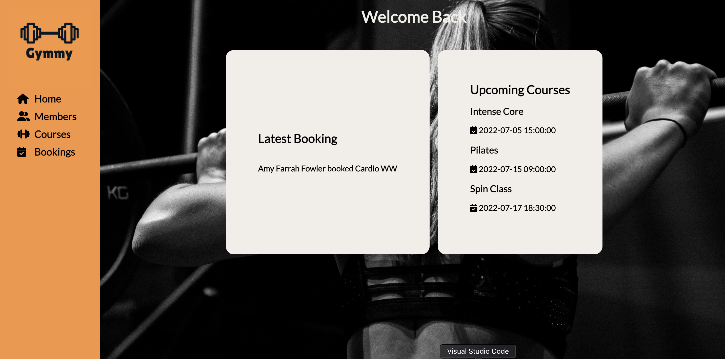 GitHub - Cetins/gymmy