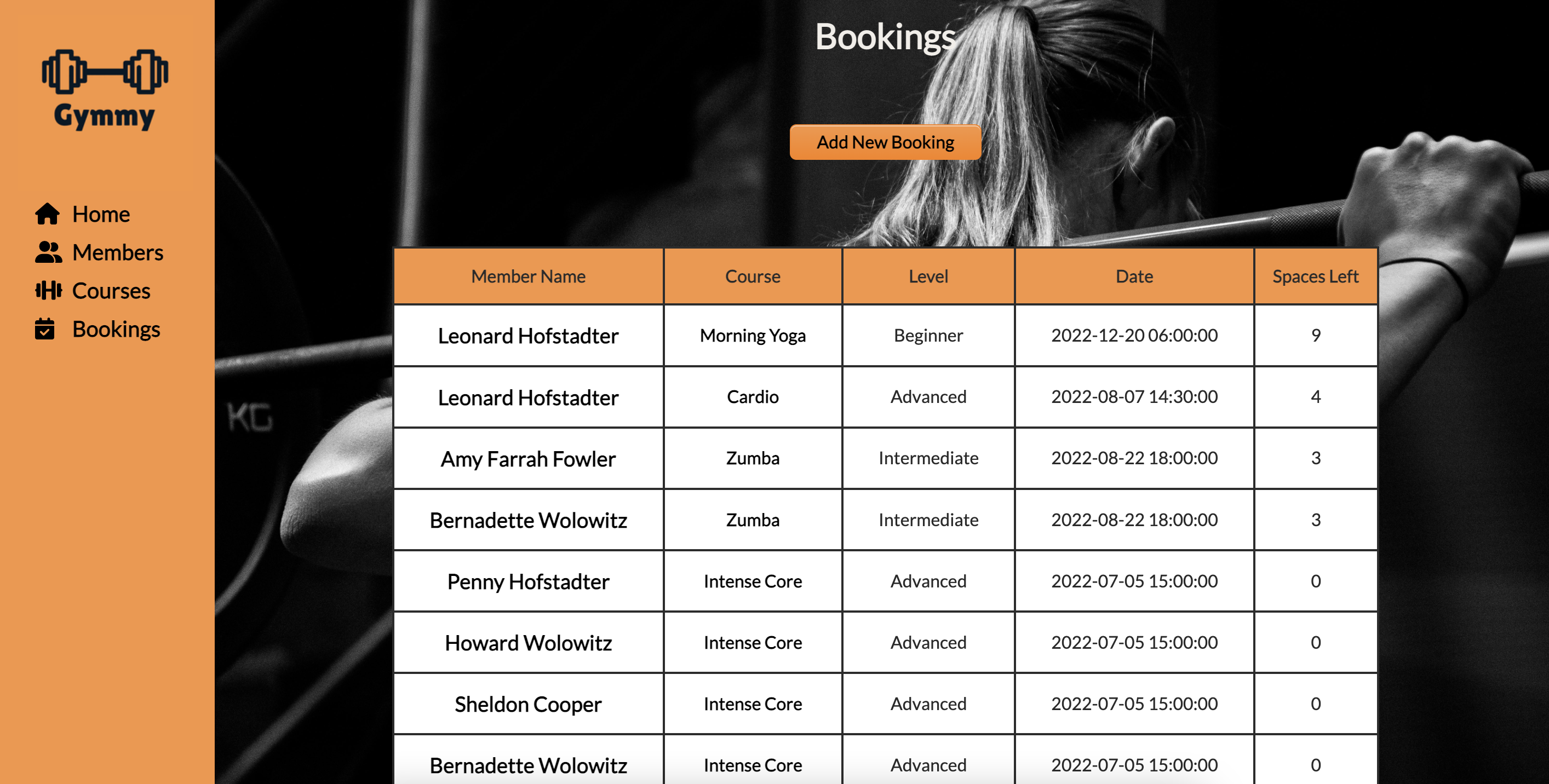 GitHub - Cetins/gymmy
