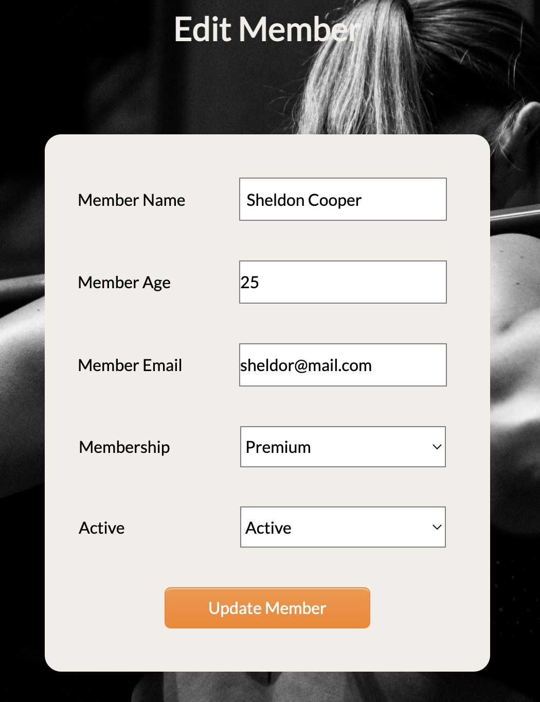 GitHub - Cetins/gymmy