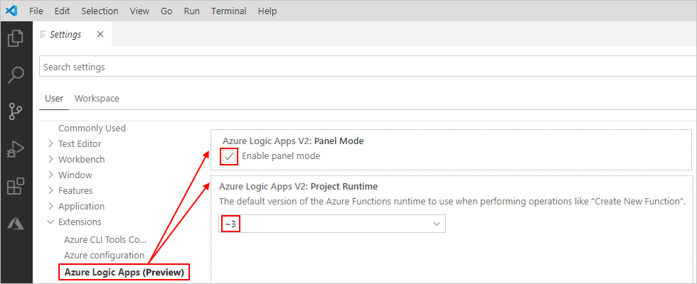 Error downloading zip content Microsoft.Azure.Functions.ExtensionBundle.Workflows.1.1.4.zip ...