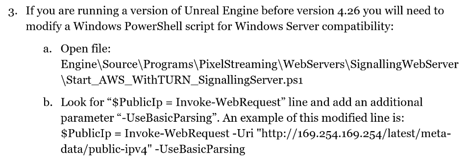 Clients Fail To Connect To Streaming Server · Issue 1 · Aws Samplesdeploying Unreal Engine 