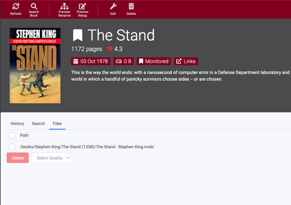 Existing books not recognized as such · Issue #841 · Readarr/Readarr · GitHub
