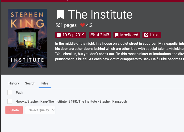 Existing books not recognized as such · Issue #841 · Readarr/Readarr · GitHub