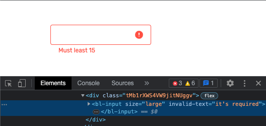 CustomInvalidText reactivity bug of input component · Issue #500 · Trendyol/baklava · GitHub