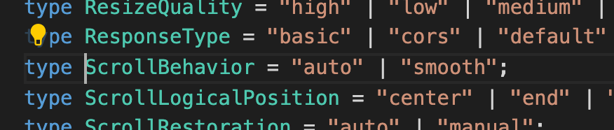Issue with "Window.scrollTo()": there is no 'instant' option in ...