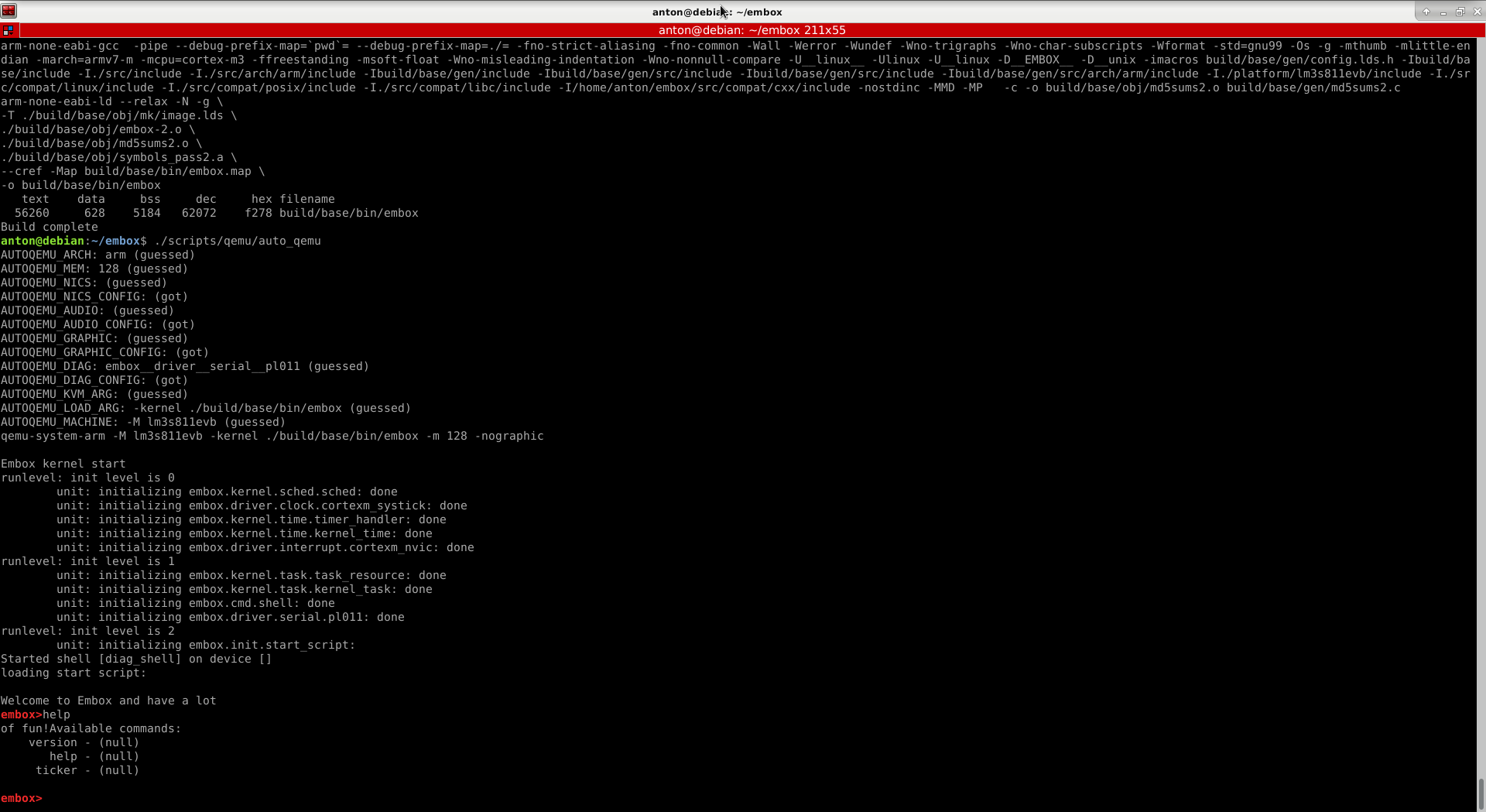 Can't build for platform/stellaris/lm3s811evb · Issue #1458 · embox/embox · GitHub