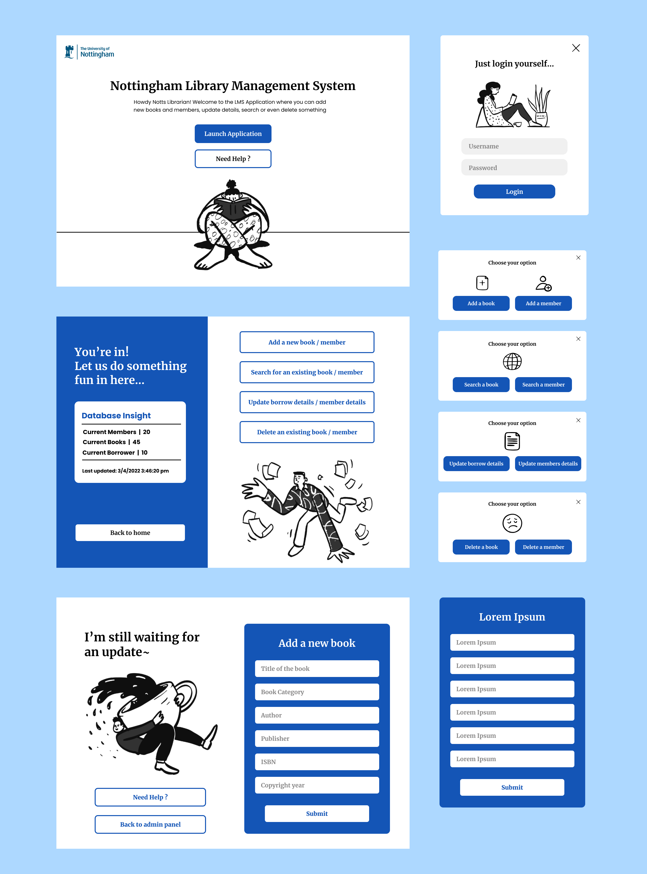 GitHub - Zhixuan0318/COMP1044_CW_G17: A Library Management System (DBMS) which has a front-end ...