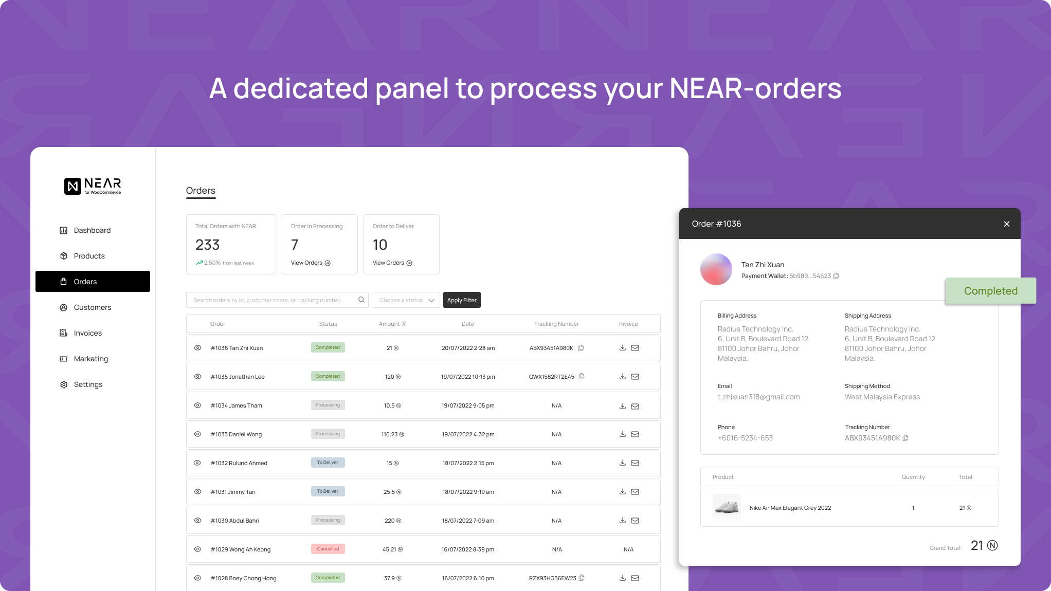 GitHub - Zhixuan0318/NEAR-for-WooCommerce: NEAR Protocol’s First Open-Source Ecommerce Engine ...