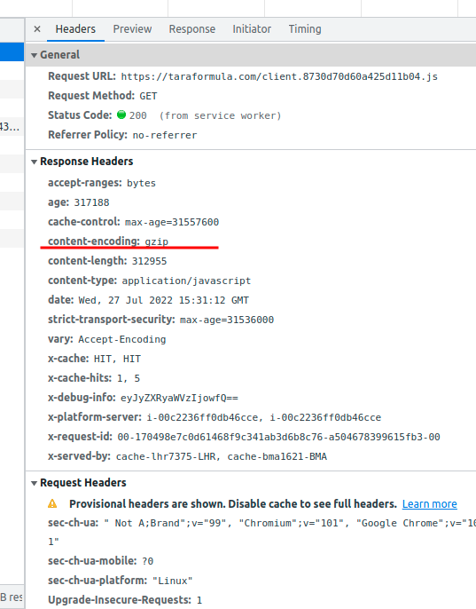Lighthouse not detecting webp version of images and gzip compression · Issue #14245 ...