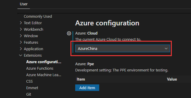 vscode cannot connect China Azure Account · Issue #214 · microsoft ...