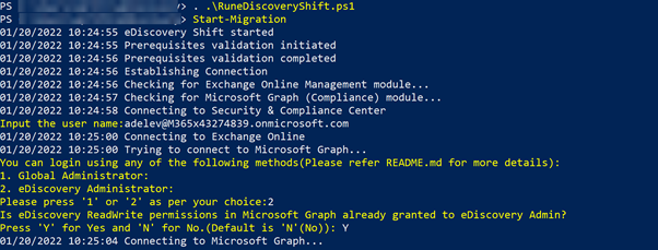 eDiscovery/eDiscoveryAdminUserConfig.md at main · OfficeDev/eDiscovery · GitHub