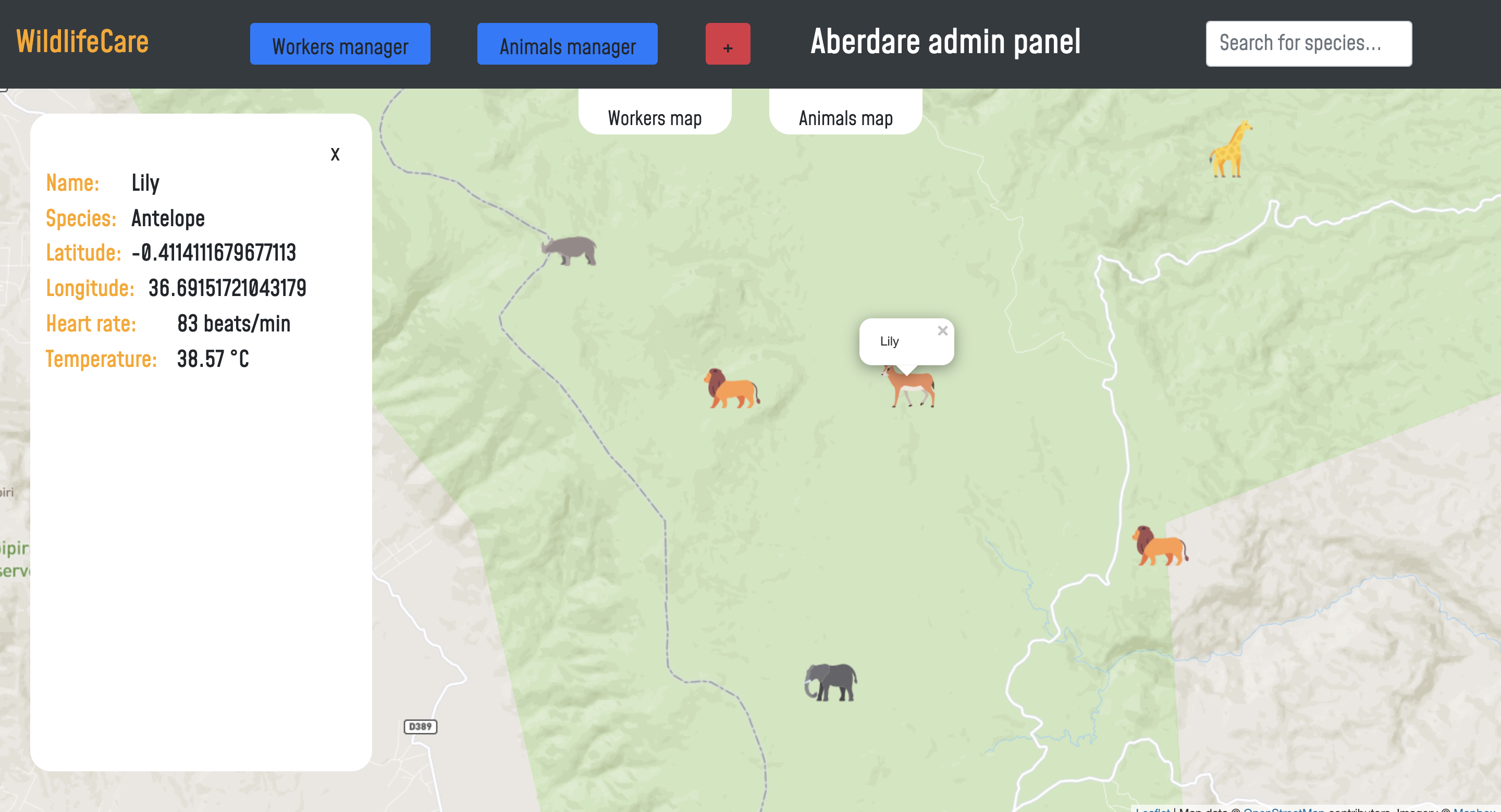 GitHub - Dasha-And/Wildlife-Care-Frontend: Stack: Angular, Leaflet.js ...