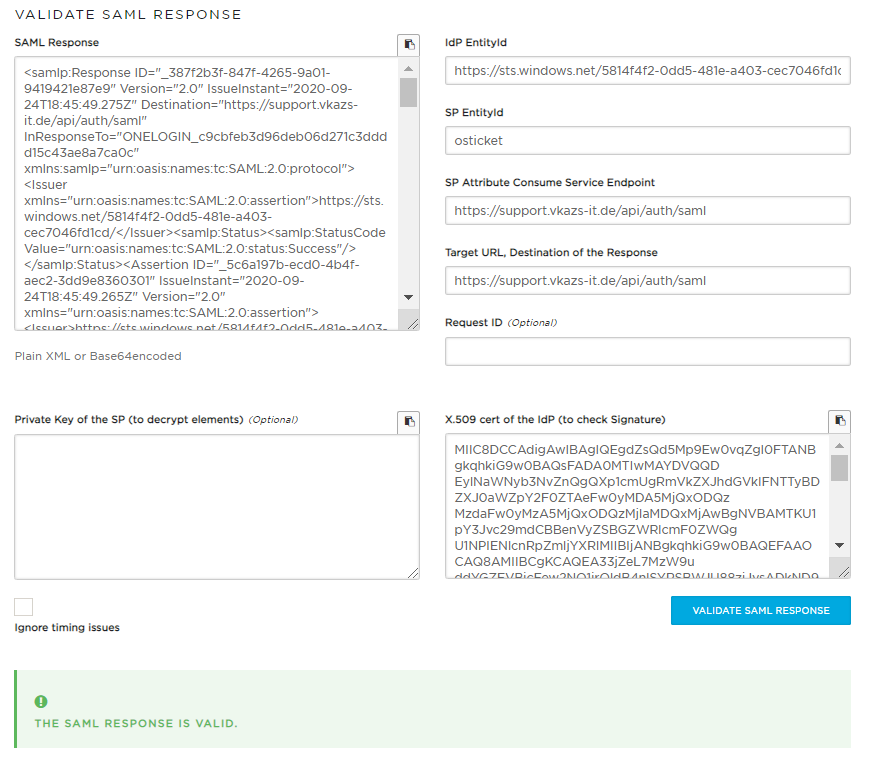 Error "Signature validation failed. SAML Response rejected" · Issue #4 · salihkiraz/osticket ...