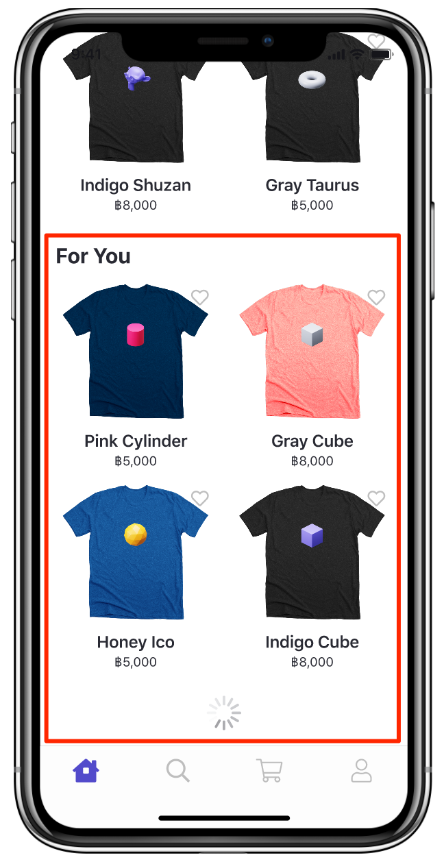 [UI] As a user, I can see the For You products on the Home page · Issue ...
