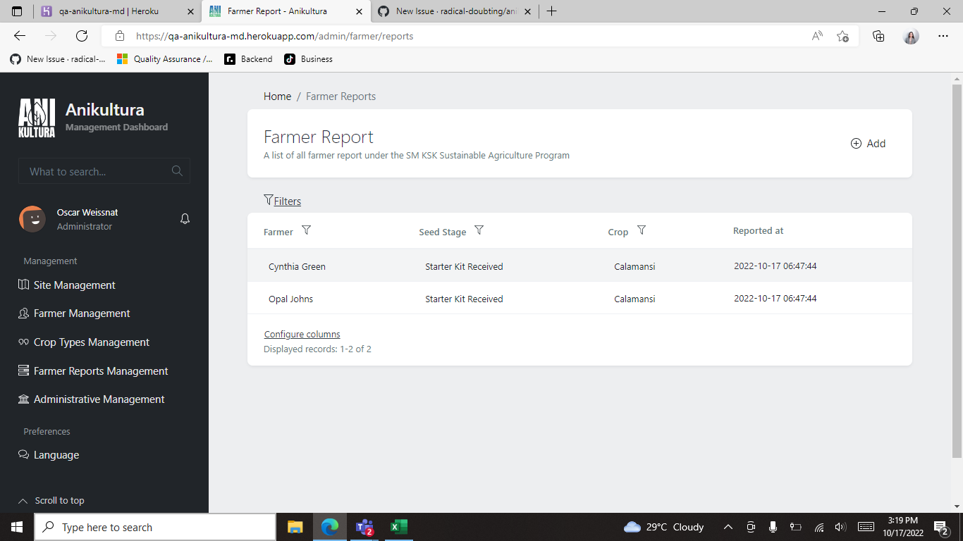 Remove Add Feature on Farmer Report Management · Issue #187 · radical-doubting/anikultura ...