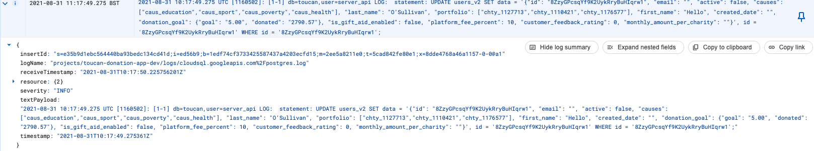 Postgres Update Query Executed Twice Causing Wrong Data To Be Used When Updating The Table 4160