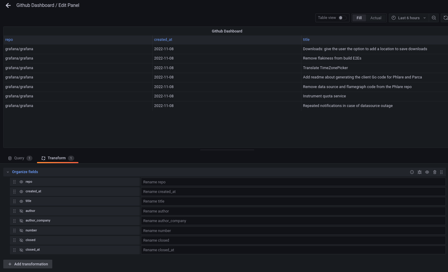 How to sort the label's name value? · Issue #58204 · grafana/grafana · GitHub